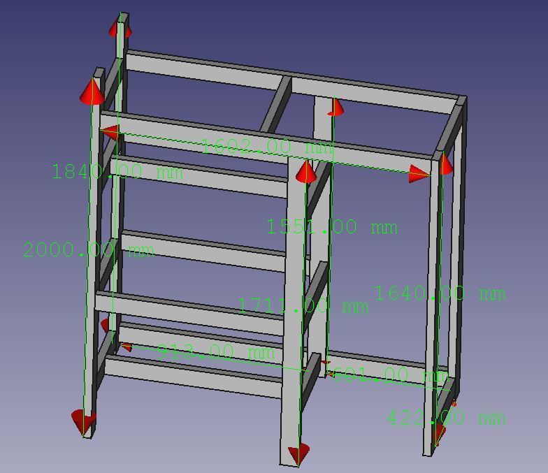 【ガレージカスタム】2X4で棚作り①-計画-: ぱんだガレージ -ガレージ&車整備 DIY日記-
